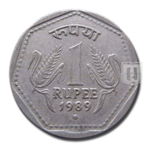 Rupee | 1989 | KM# 79.1 | Coins | Mintage World