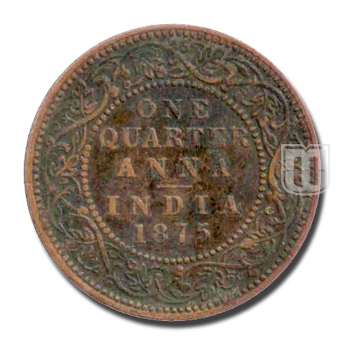 One Quarter Anna | 1877 | KM# 486,PR.637 | Coins | Mintage World