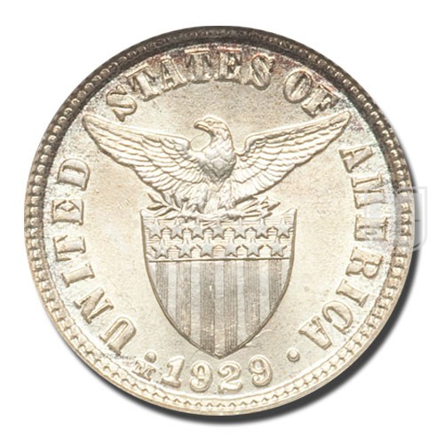 20 Centavos | 1929 | KM 170 | Coins | Mintage World