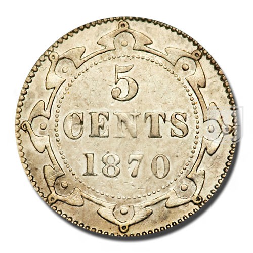 Five Cents | 1870 | KM 2 | Coins | Mintage World