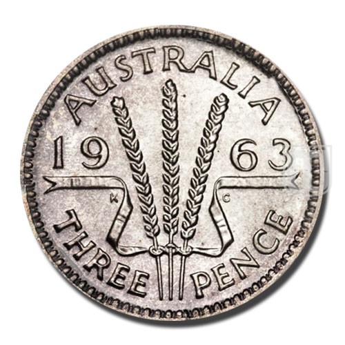 3 Pence | 1963 | KM 57 | Coins | Mintage World