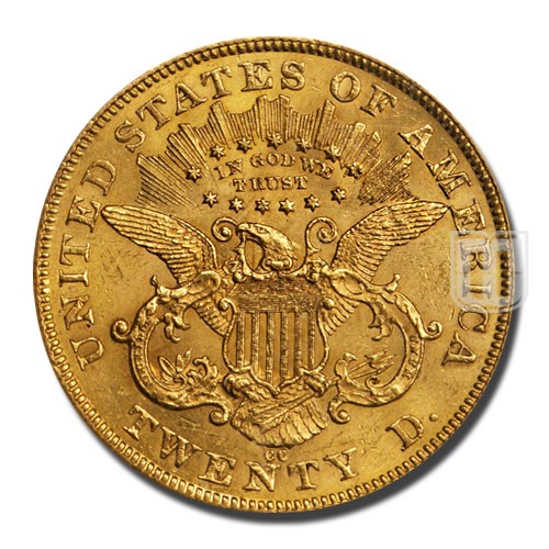 Twenty Dollar | 1875 | KM 74.2 | Coins | Mintage World