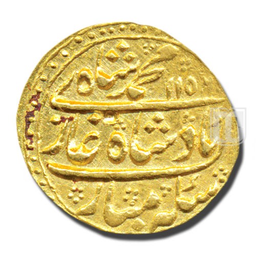 Mohur | 1156 | KM 438.15 | Coins | Mintage World